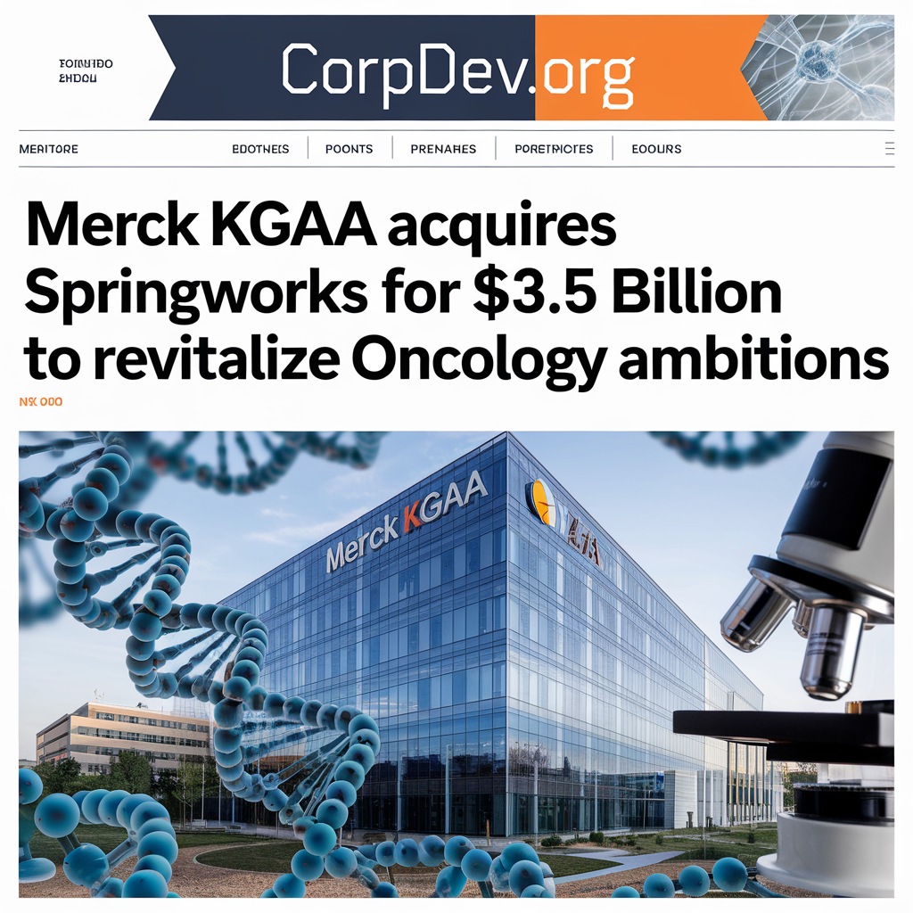 Merck KGaA's Strategic $3.5 Billion Play: Acquiring SpringWorks to ...