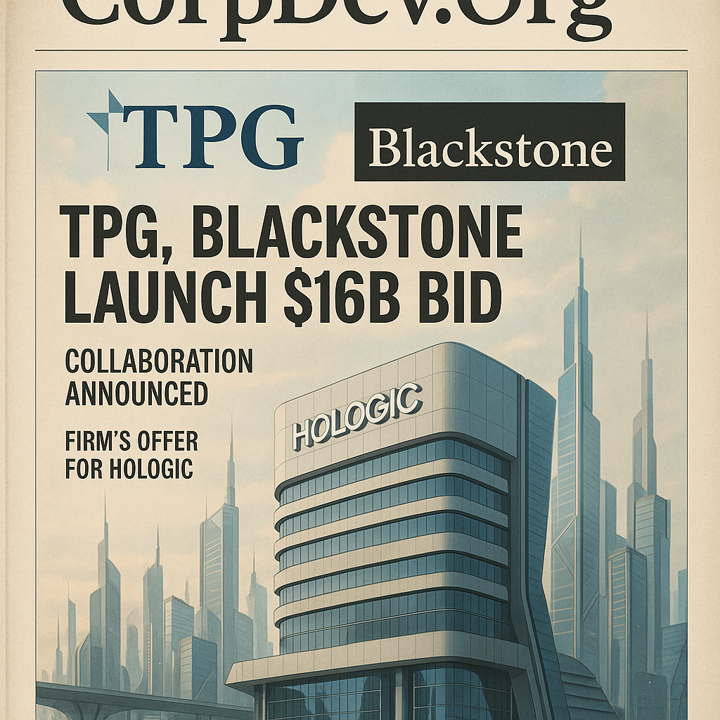 TPG and Blackstone's $16 Billion Bid for Hologic: Strategic ...