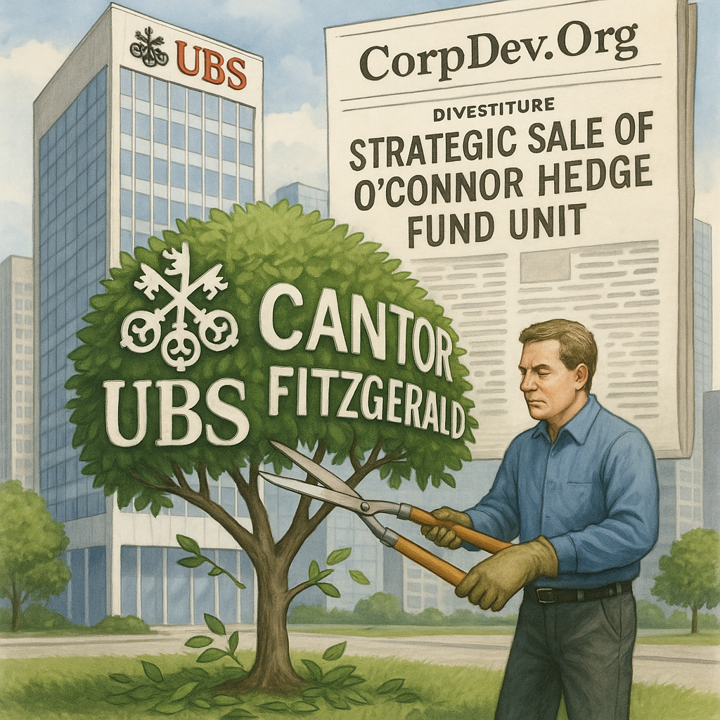 Strategic Divestiture in Focus: UBS Negotiates Sale of O'Connor Hedge ...