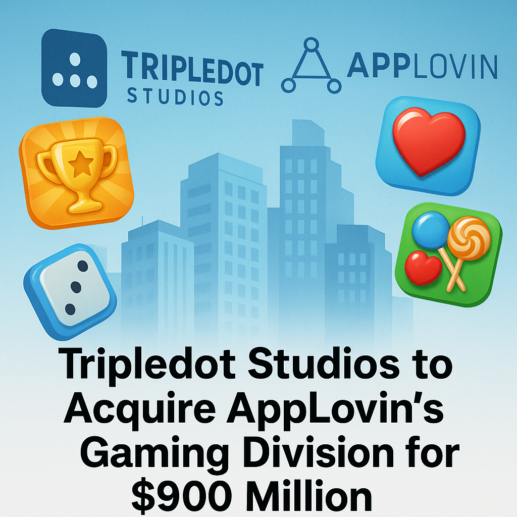 Strategic Realignment in Mobile Gaming: Tripledot Studios' $900 Million Acquisition of AppLovin ...