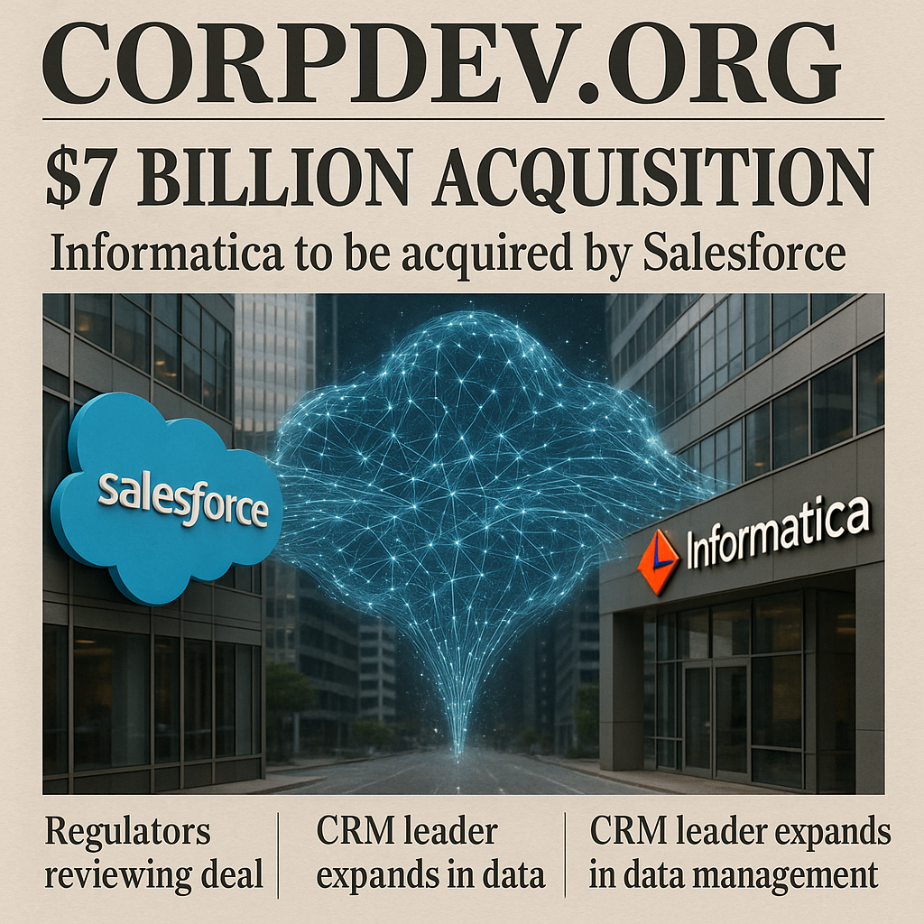 Salesforce's Strategic Gambit: The $7 Billion Play for Data Dominance Through Informatica ...