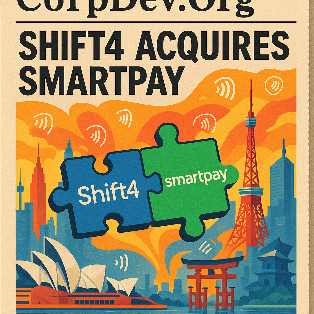 Strategic Expansion in Asia-Pacific: Shift4's $180 Million Acquisition of Smartpay - CorpDev.Org