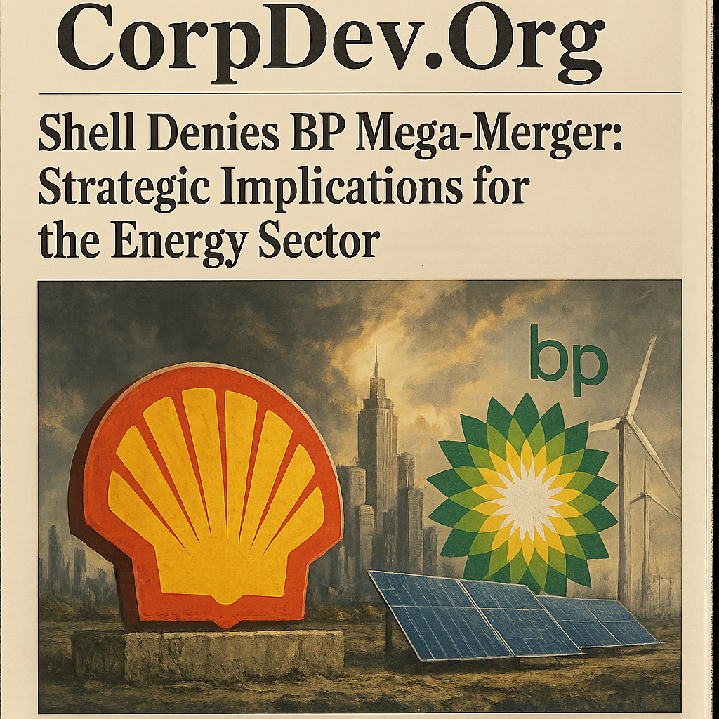 Shell Denies BP Mega-Merger: Strategic Implications for the Energy ...
