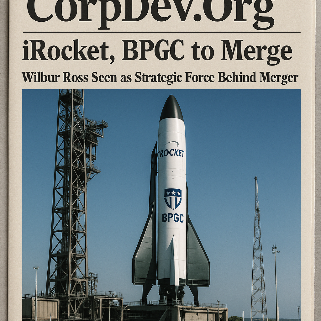 iRocket's $400M SPAC Merger with Wilbur Ross-Backed BPGC: A Strategic Play in Defense-Centric ...