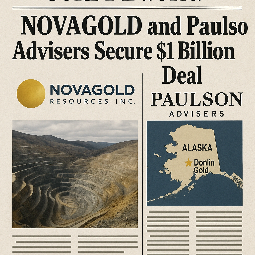 NOVAGOLD and Paulson Advisers Complete $1 Billion Acquisition of ...