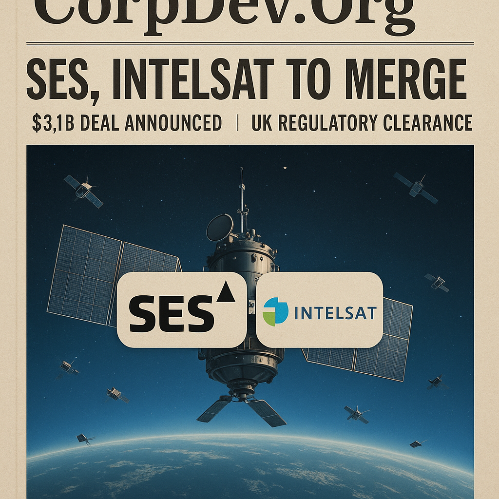 Satellite Sector Consolidation Accelerates: UK Clears $3.1B SES ...