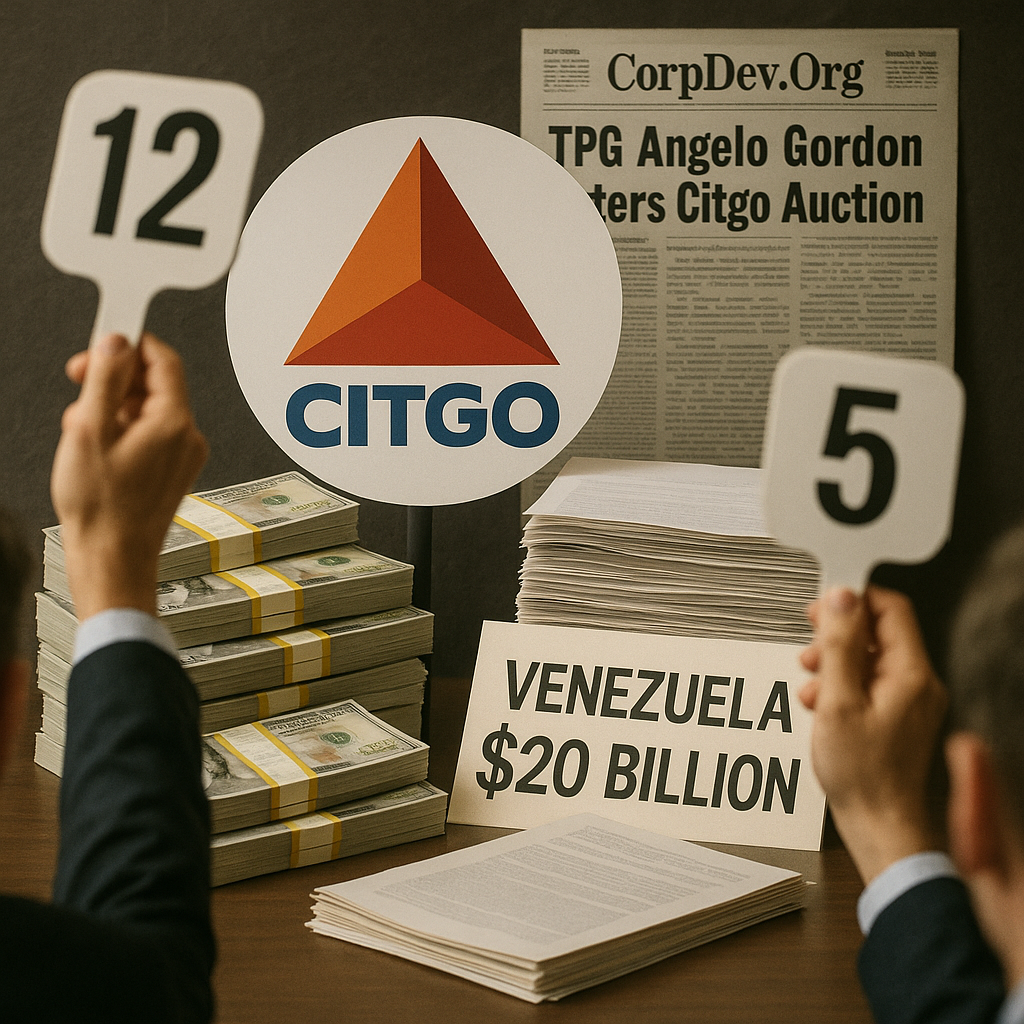 TPG Angelo Gordon Enters High-Stakes Citgo Auction: Strategic ...