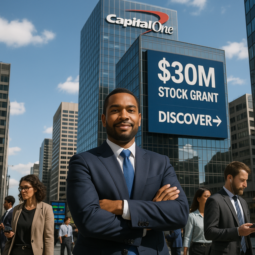 Capital One Awards $30M CEO Stock Grant Amid Historic Discover ...