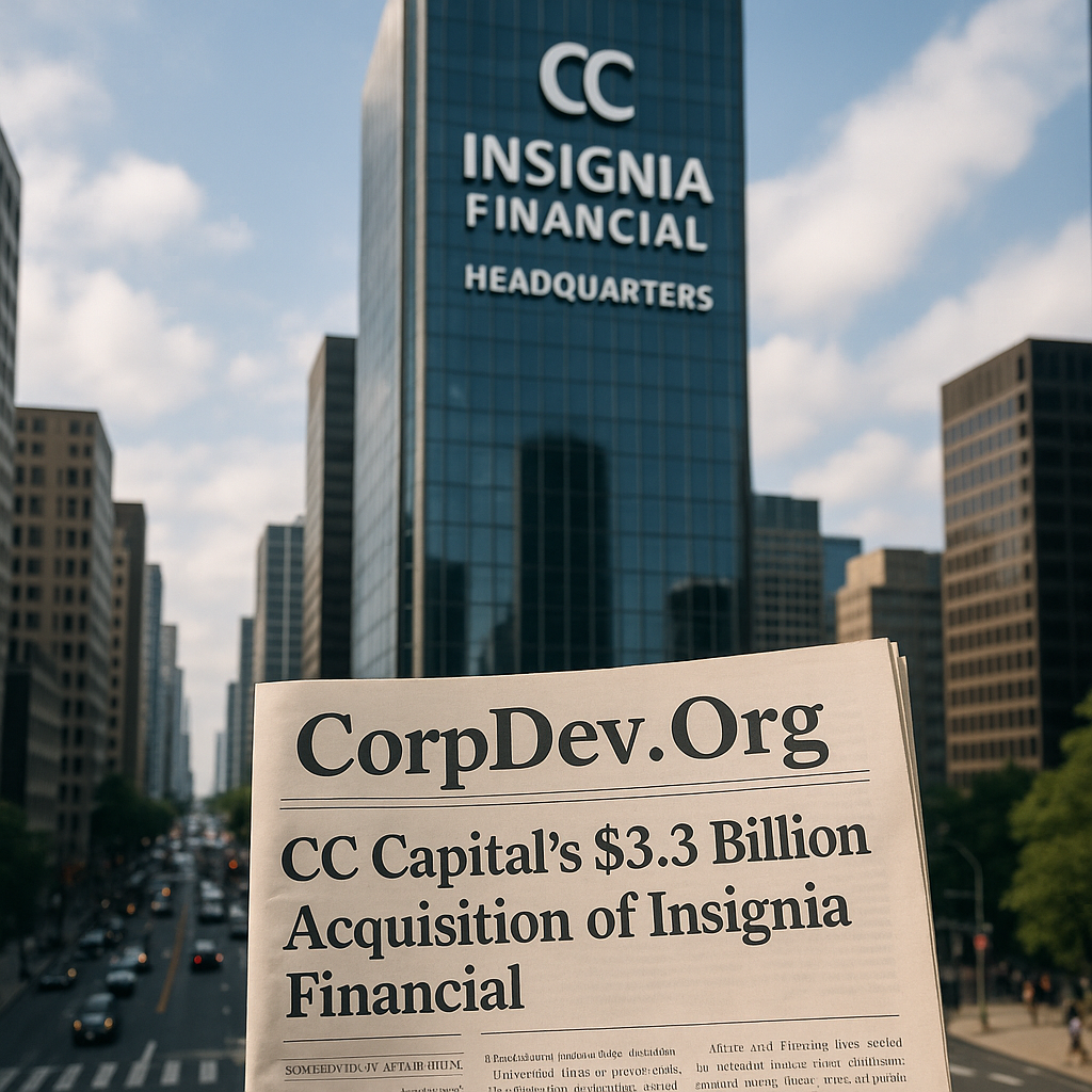 Strategic Transformation: CC Capital's $3.3 Billion Acquisition of Insignia Financial and Its ...