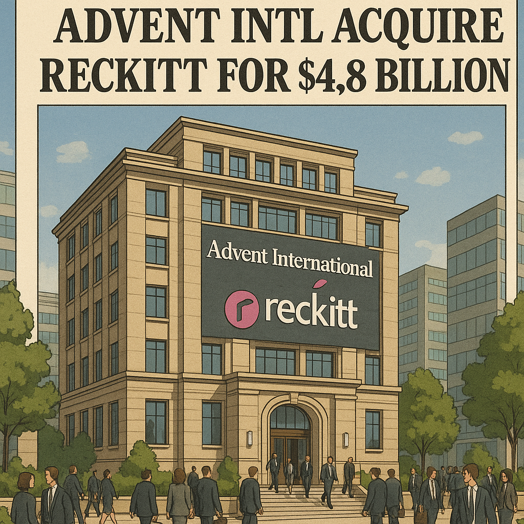 Private Equity Giant Advent Acquires Reckitt's Essential Home in $4.8 ...