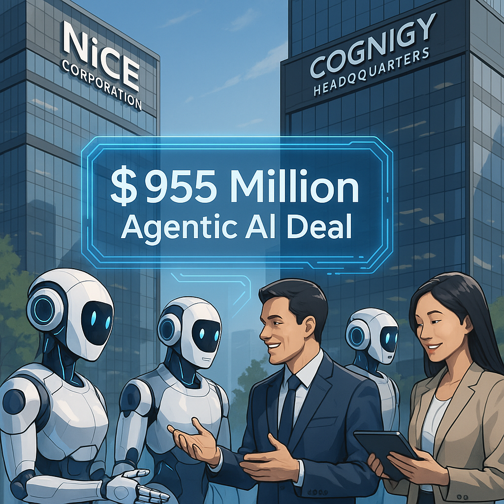 NiCE Acquiring Cognigy In $955 Million Agentic AI Deal: Redefining Enterprise Customer ...