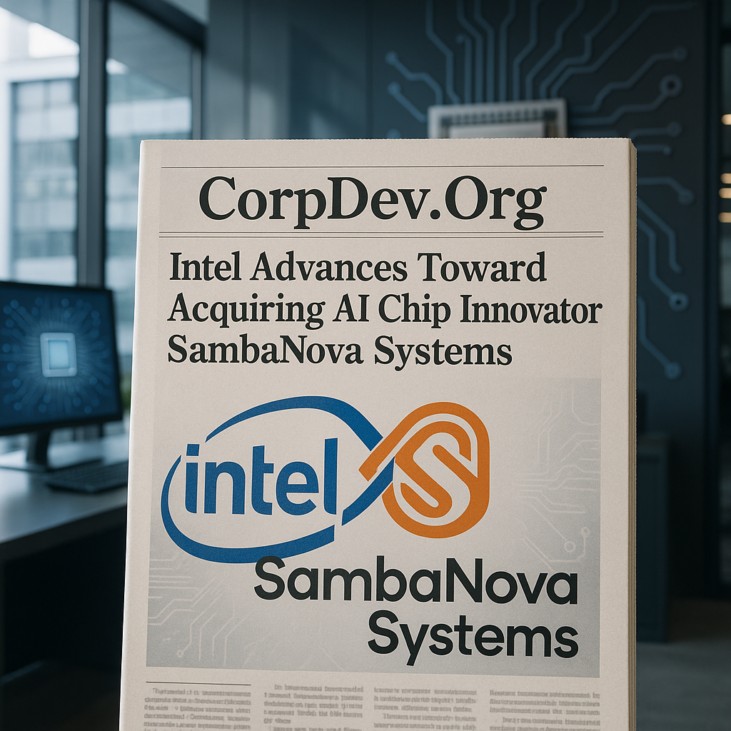Intel Advances Toward Acquiring AI Chip Innovator SambaNova Systems ...