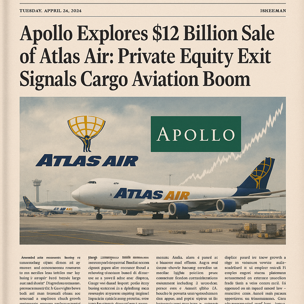 Apollo Explores $12 Billion Sale of Atlas Air: Private Equity Exit ...