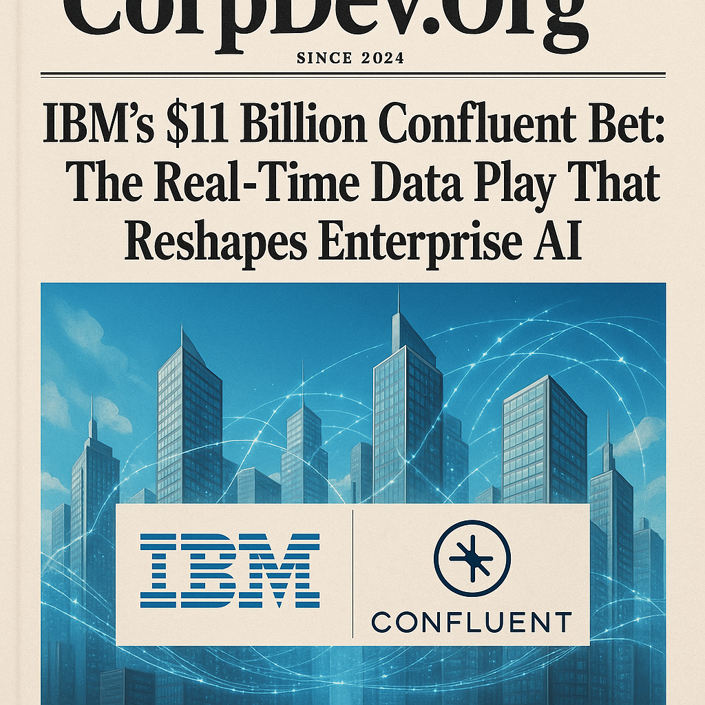 IBM's $11 Billion Confluent Bet: The Real-Time Data Play That Reshapes ...