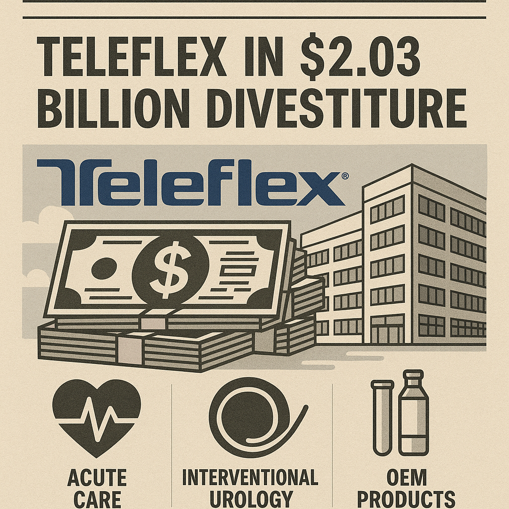 Teleflex Divests Acute Care, Interventional Urology, and OEM Businesses ...