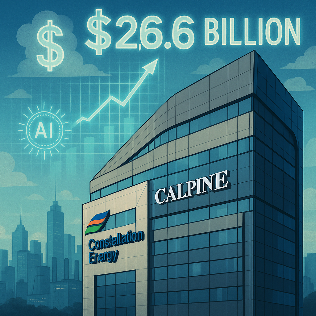 Constellation Energy's $26.6 Billion Calpine Acquisition: Reshaping America's Power Landscape ...