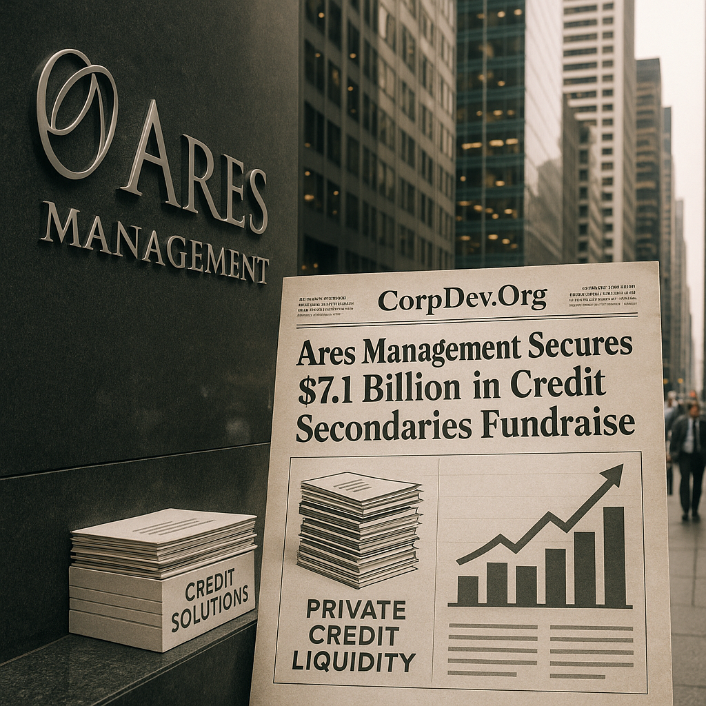 Ares Management Secures $7.1 Billion in Landmark Credit Secondaries ...