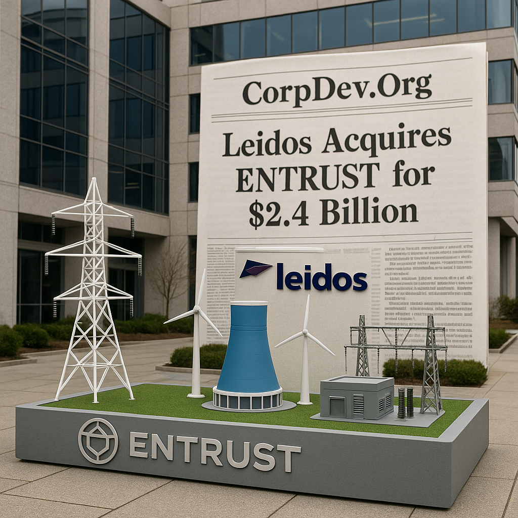 Leidos Buys ENTRUST In $2.4 Billion Power Infrastructure Bet - CorpDev.Org