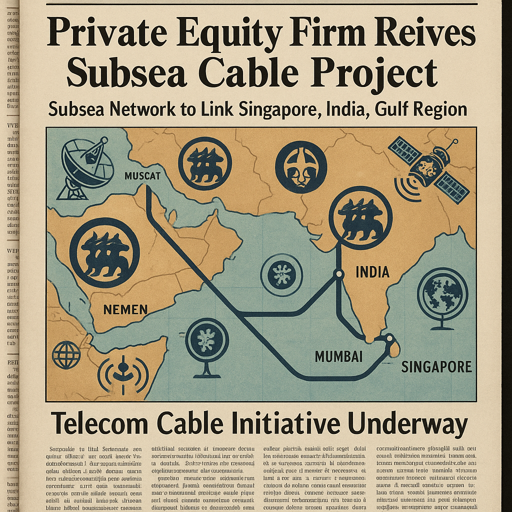Private Equity Firm Cerberus Revives Delayed Singapore-India-Gulf ...