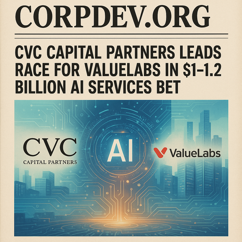 CVC Capital Partners Leads Race for ValueLabs in $1–1.2 Billion AI ...