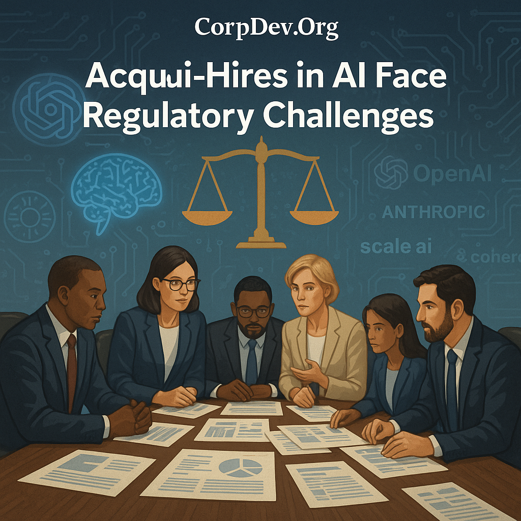 Acqui-Hires in AI Draw Antitrust Scrutiny as Regulators Tighten Talent ...
