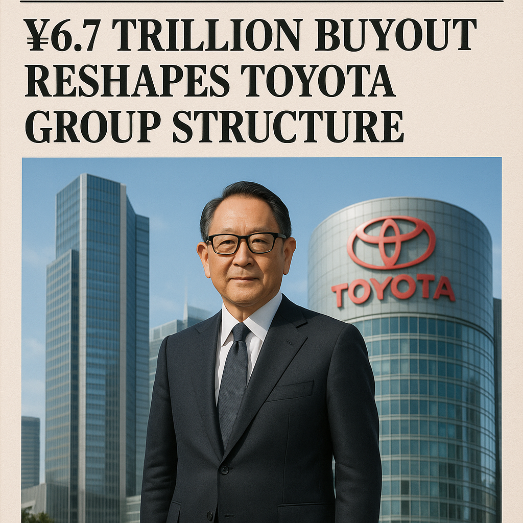 Akio Toyoda Secures Legacy in ¥6.7 Trillion Buyout, Reshaping Toyota ...