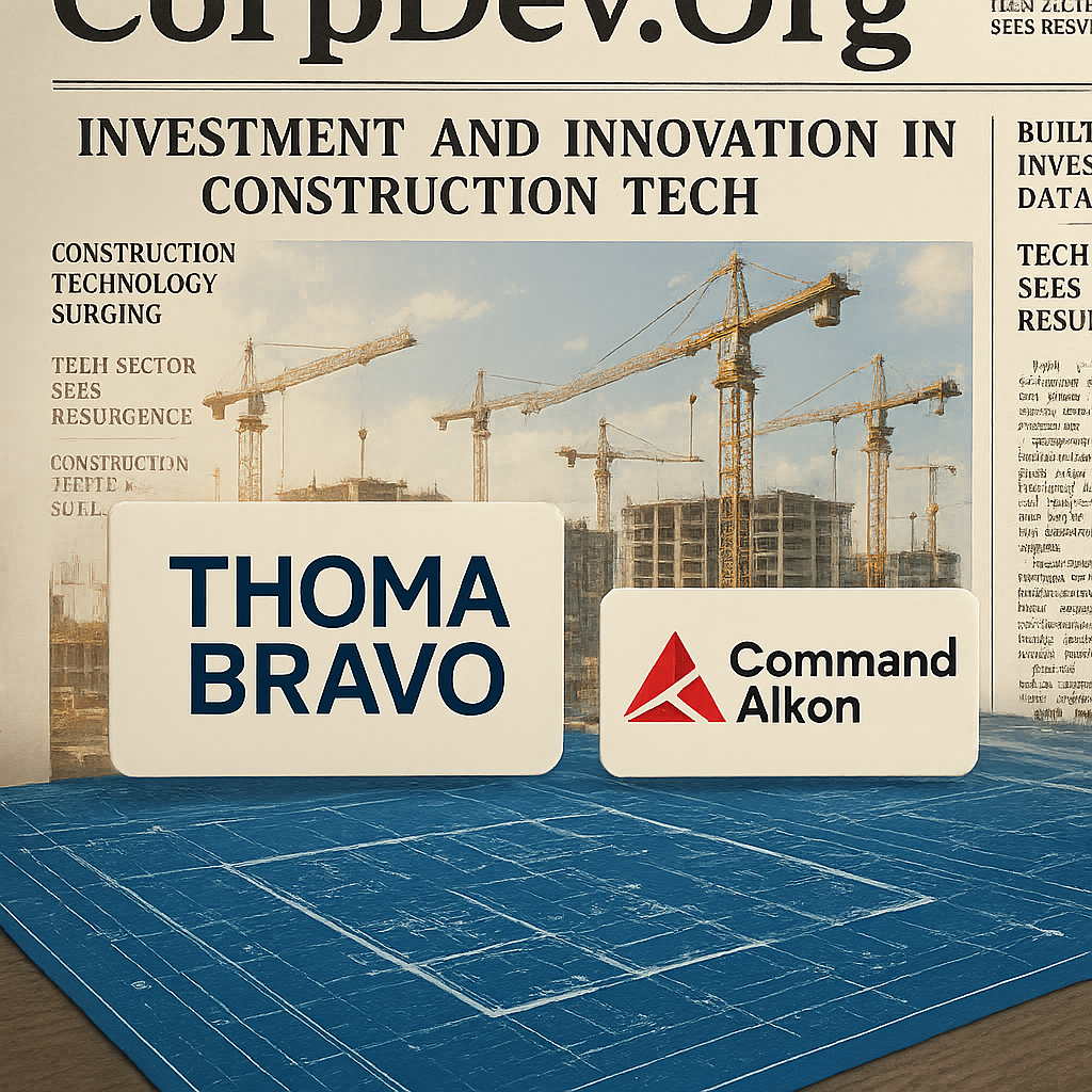 Thoma Bravo Explores $1.5 Billion Stake Sale in Command Alkon Amid Construction Tech Resurgence ...