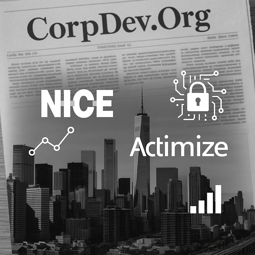 Nice Ltd. Draws $2.5 Billion Bids for Actimize in High-Stakes ...